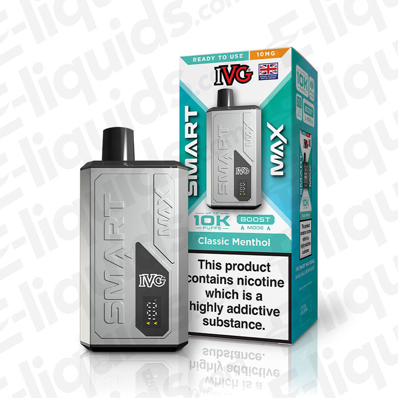 IVG Smart Max 10mg Classic Menthol Prefilled Pod Kit