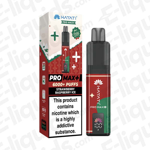 Hayati Pro Max+ 6K Strawberry Raspberry Ice Limited Edition Prefilled