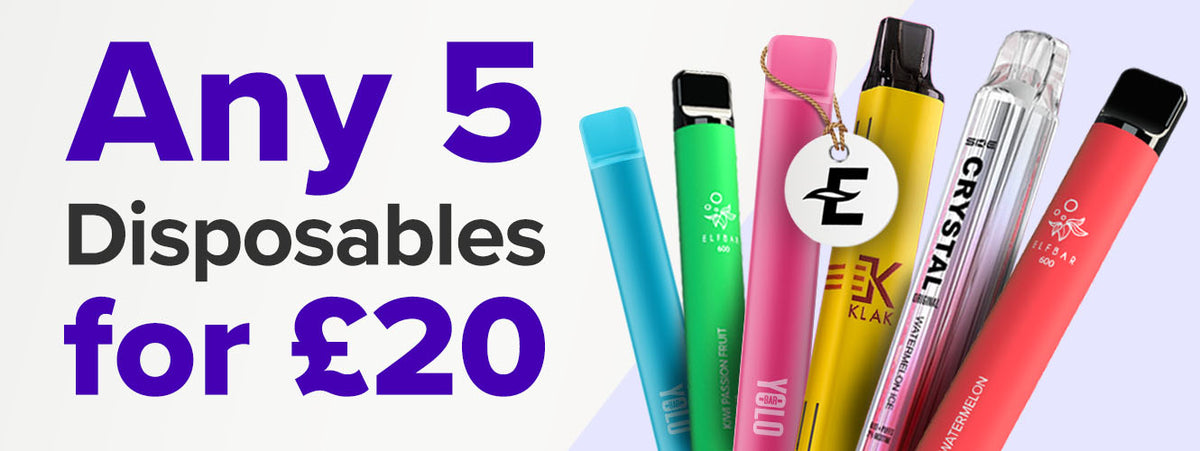 Disposable Vape Bar Pod Kits | FREE Next Day Delivery
