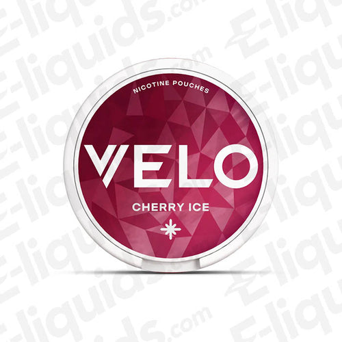 Cherry Ice Nicotine Pouches by VELO | Smoke & Tobacco Free