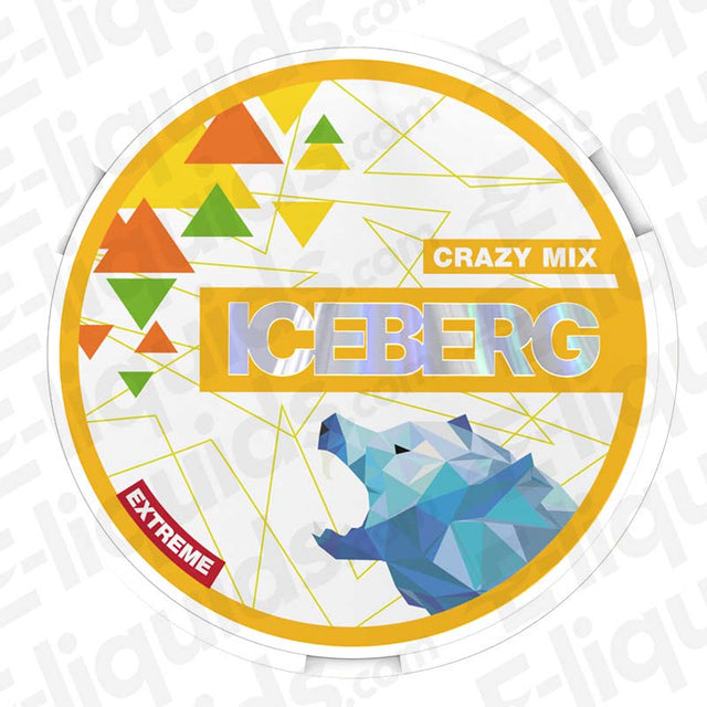 Crazy Mix Nicotine Pouches by Iceberg