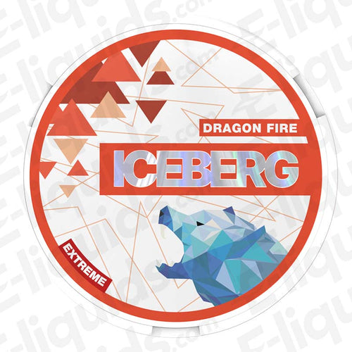 Dragon Fire Nicotine Pouches by Iceberg