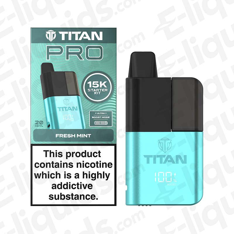 Titan Pro Fresh Mint Prefilled Pod Kit