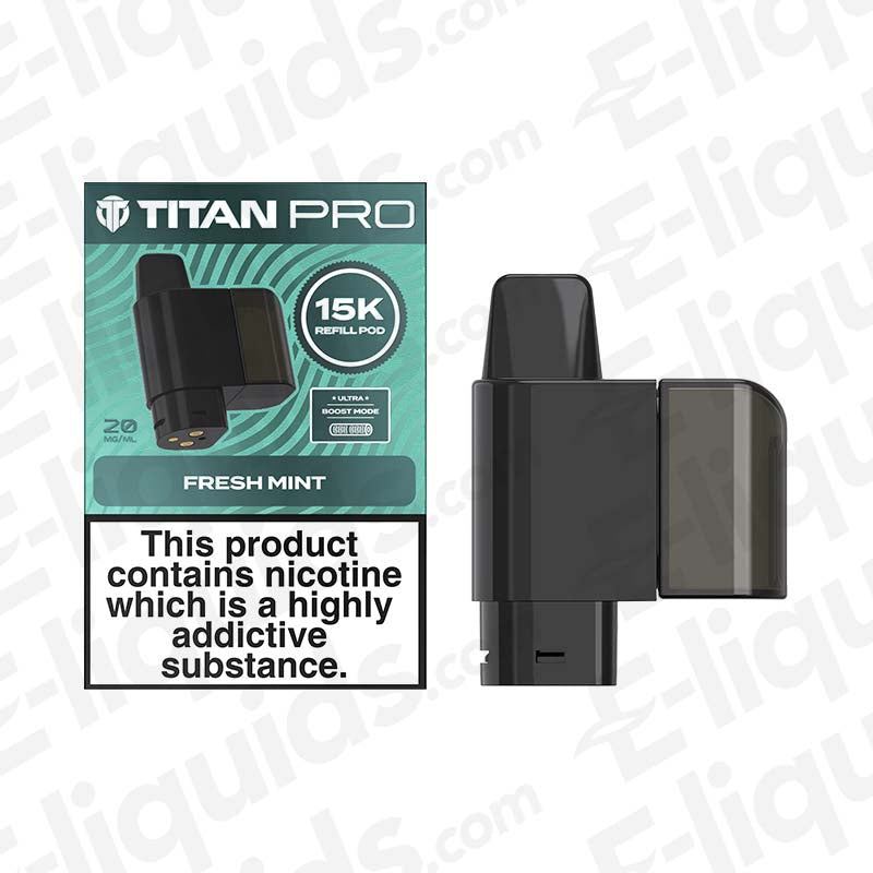 Titan Pro Fresh Mint Prefilled Pod