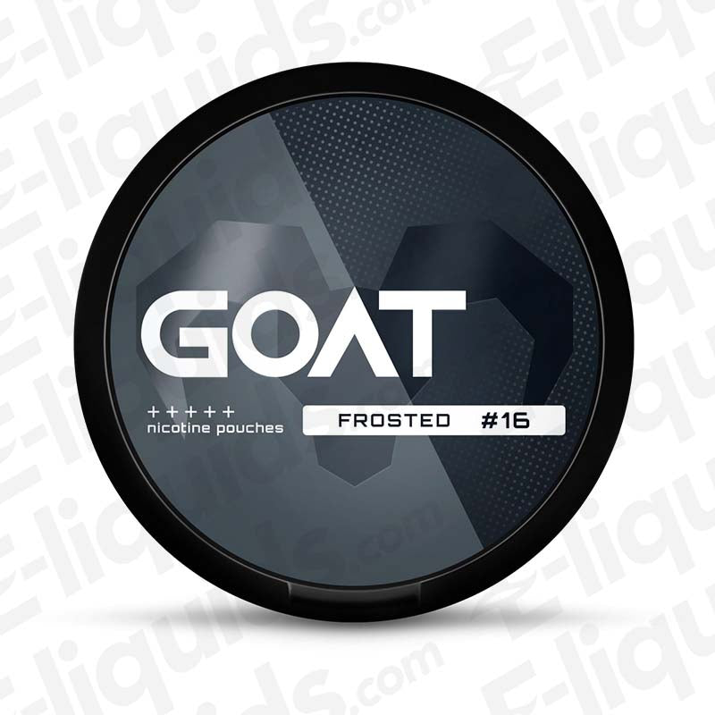 GOAT Frosted Nicotine Snus Pouches | Smokeless & Tobacco Free Nicotine