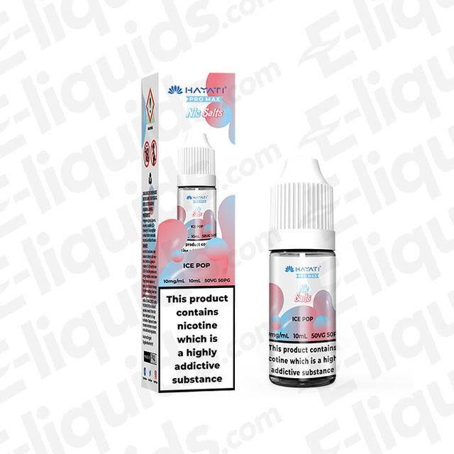 Ice Pop Pro Max Nic Salt E-liquid by Hayati