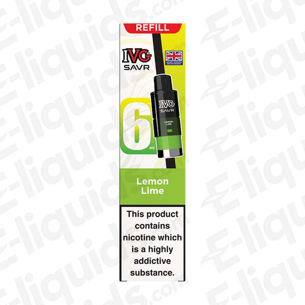 IVG SAVR Lemon Lime Prefilled Pod | E-liquids.com