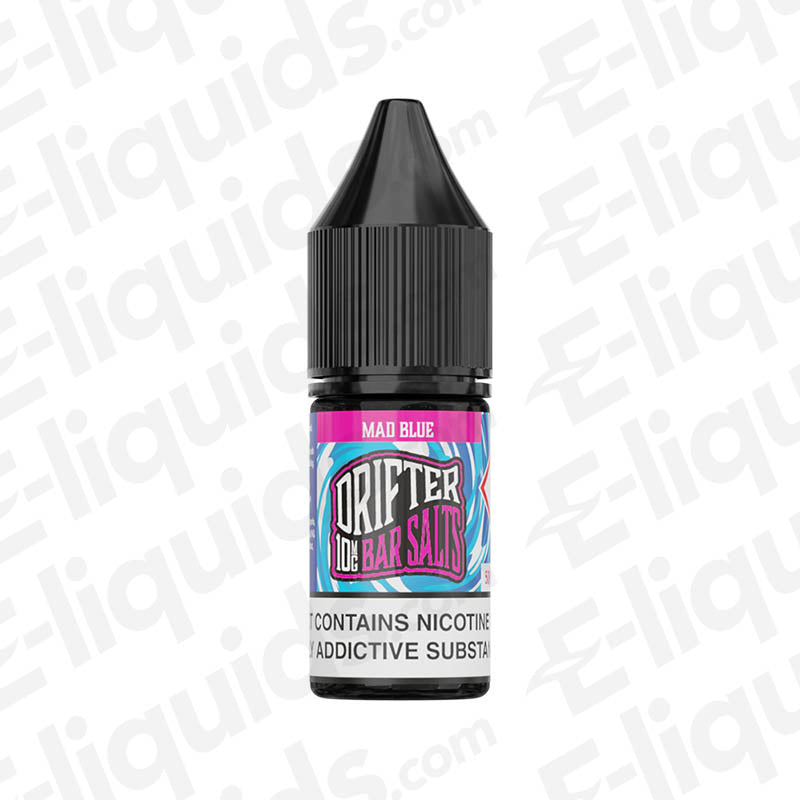Mad Blue Nic Salt E-liquid by Drifter Bar Salts