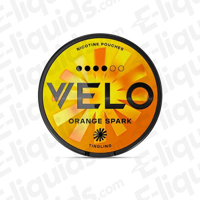 Orange Spark Nicotine Pouches by VELO | Smoke & Tobacco Free