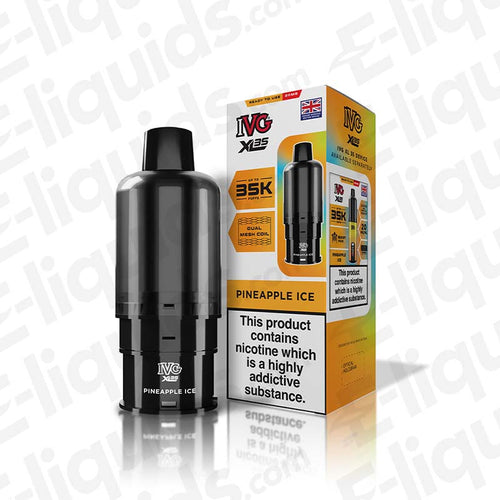 IVG XL 35K Pineapple Ice Prefilled Pod | E-liquids.com