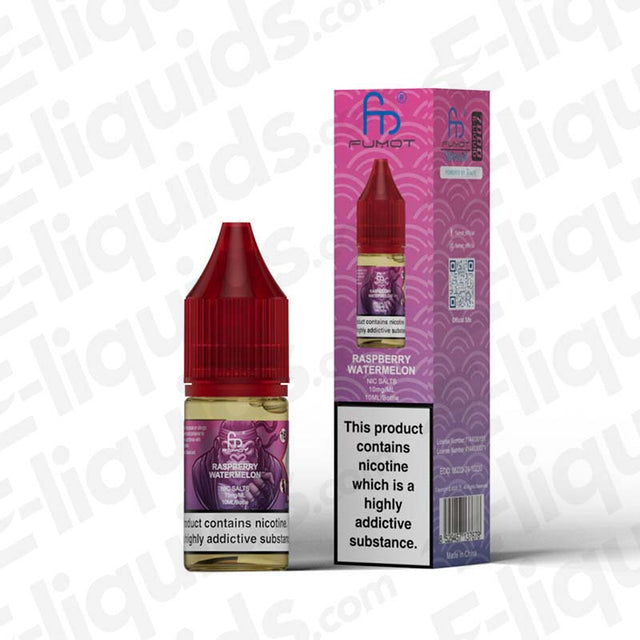 Raspberry Watermelon RandM Tornado 7000 Nic Salt by Fumot