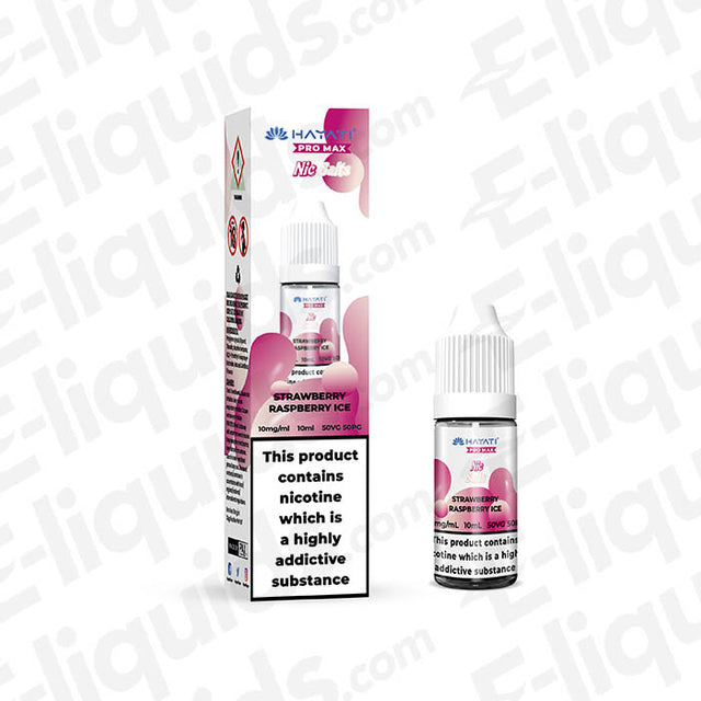 Strawberry Raspberry Ice Nic Salt E-liquid by Hayati Pro Max