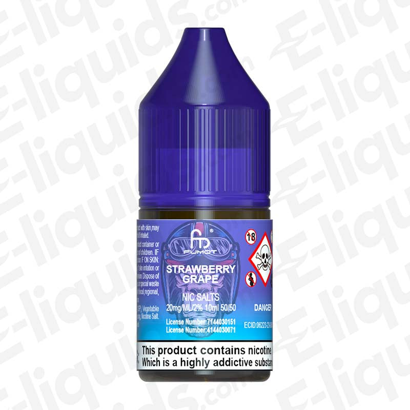 Strawberry Grape RandM Tornado 7000 Nic Salt E-liquid by Fumot | E ...