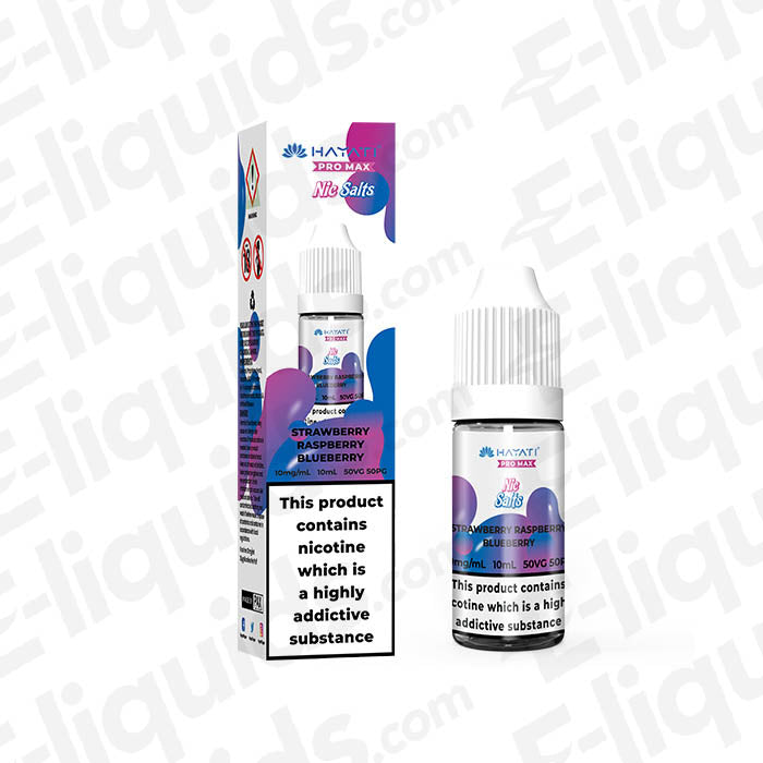 Strawberry Raspberry Blueberry Pro Max Nic Salt E-liquid by Hayati