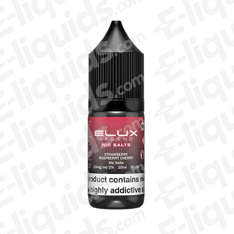 Strawberry Raspberry Cherry Nic Salt E-liquid by Elux Legend